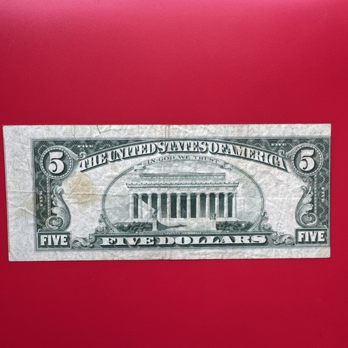 1969 $5 ERROR NOTE MISALIGNED ERROR NOTE FEDERAL RESERVE NOTE | eBay