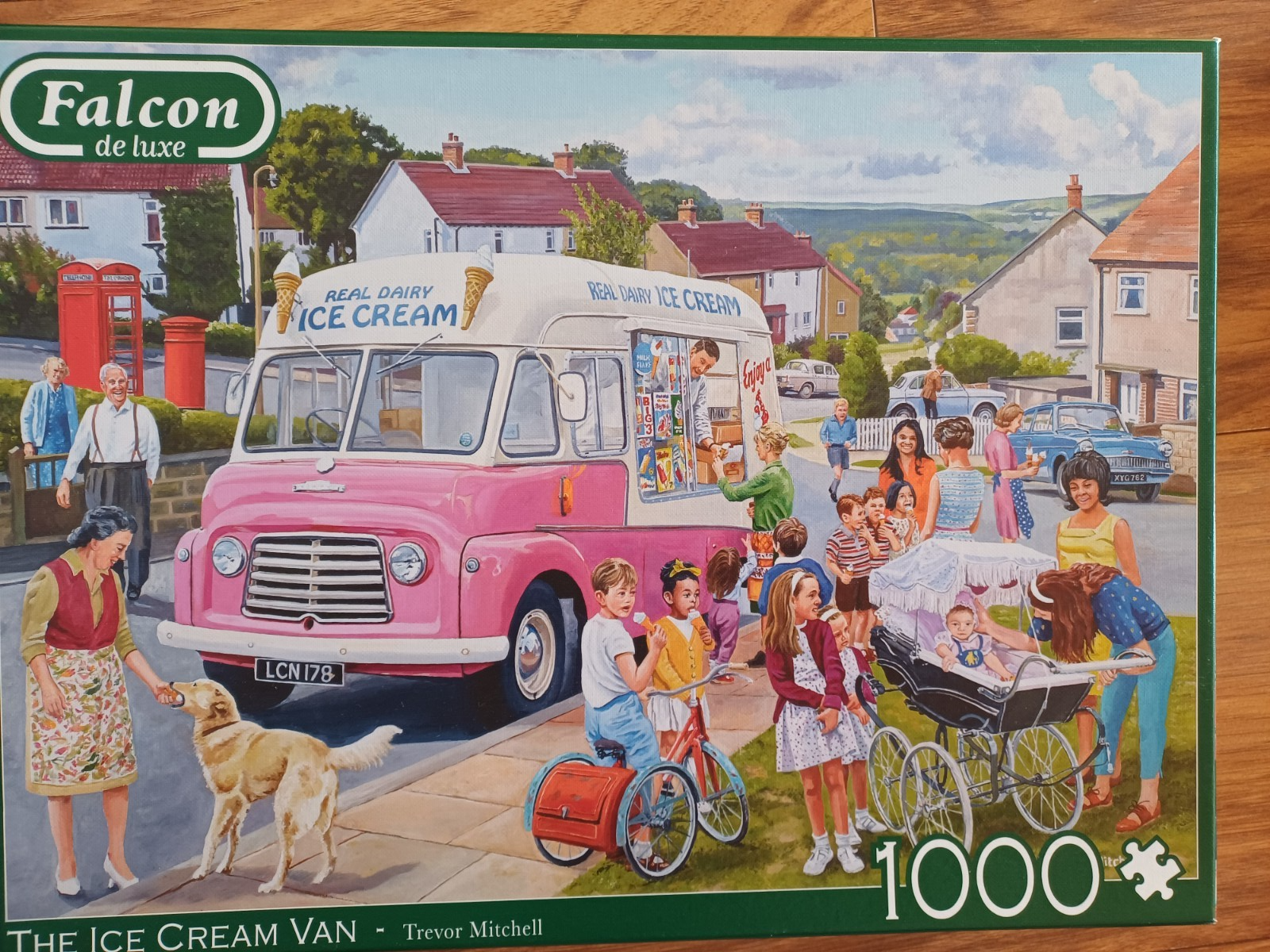 FALCON THE ICE CREAM VAN 1000 PIECE JIGSAW PUZZLE | eBay UK