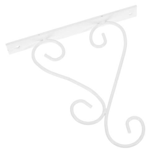 Solar Lights Hanger Wall Bracket Hook Plants Pot Hanger Flower Basket ...