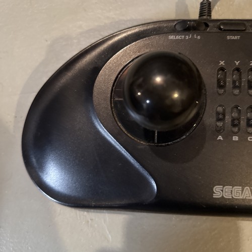 Sega Genesis 6 Button Arcade Stick Black MK-1627 | eBay