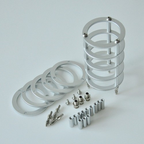 1pc Aluminium AMP Tube Guard Protector Cover Silver for 6L6 EL34 6V6 ...