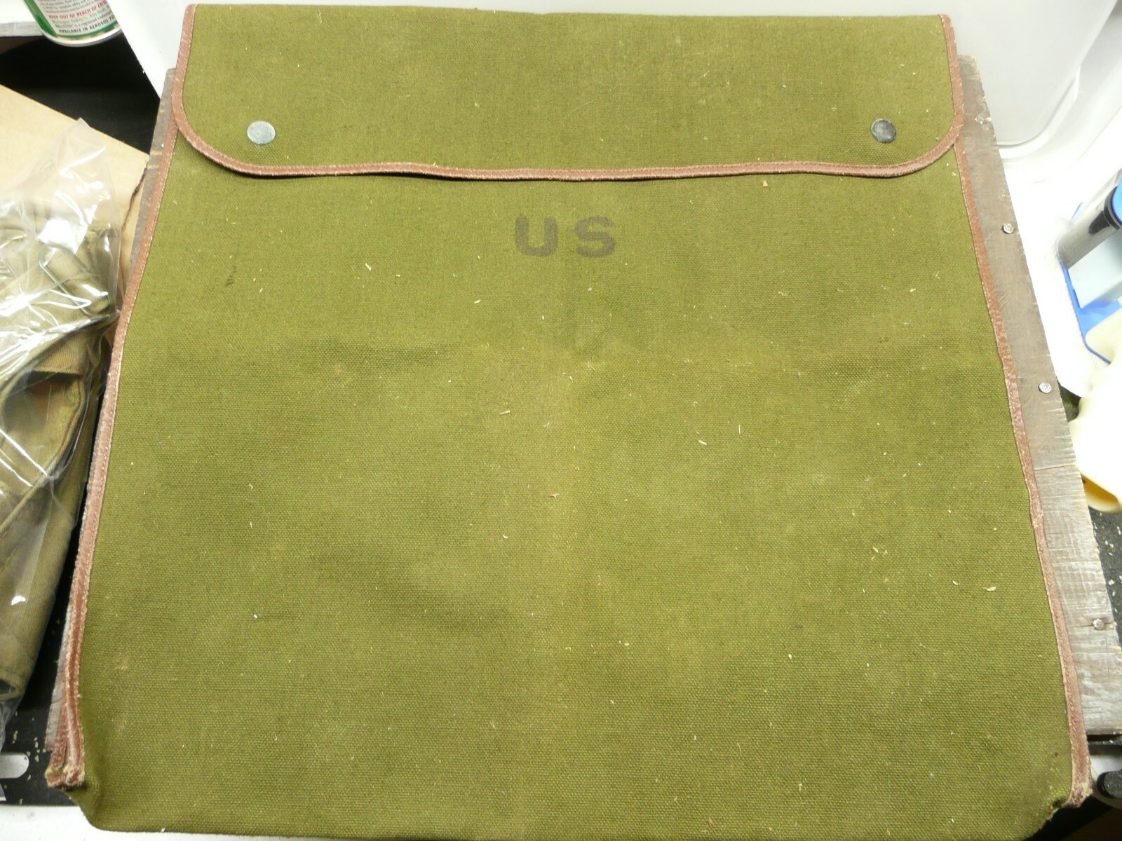 USGI Map & Document Case, Canvas type, Vintage (z169) | eBay