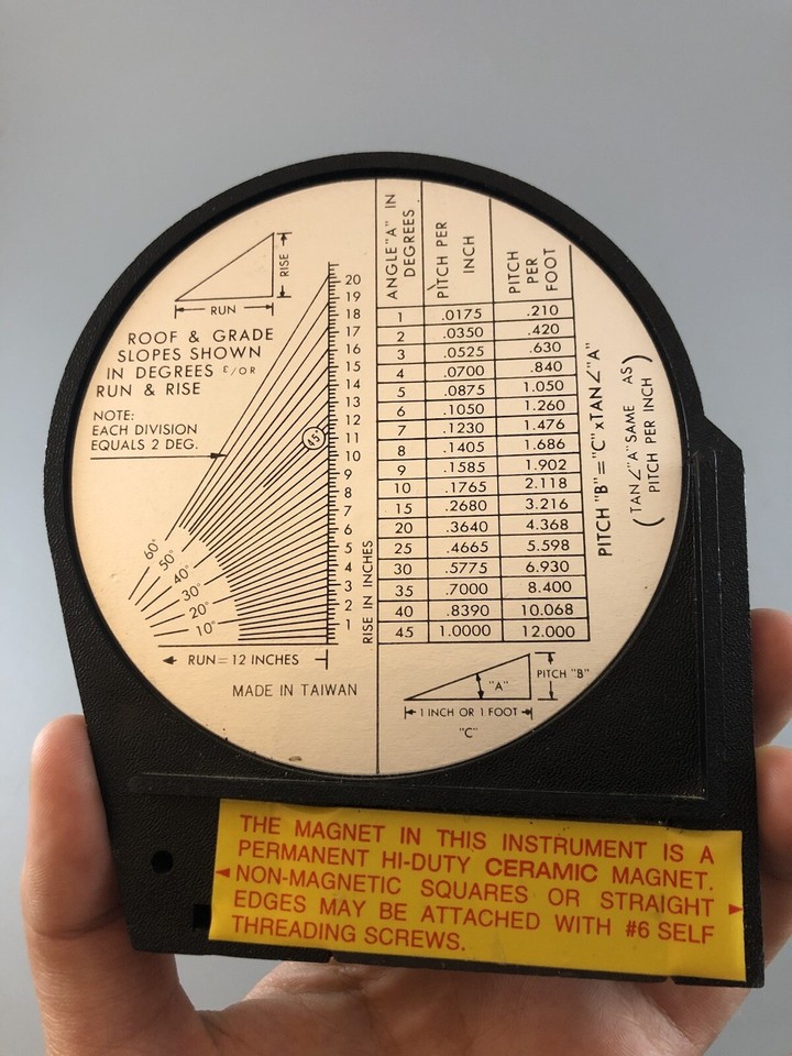 GearWrench Dial Gauge Angle Finder w Magnetic Base ATMX | eBay
