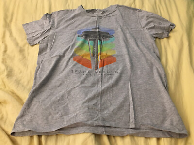 Space Needle Large T-shirt | eBay Australia