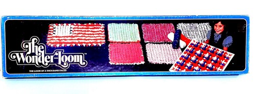 The Wonder-Loom 1970's Table Top Weaving Loom w/ Instructions Complete ...