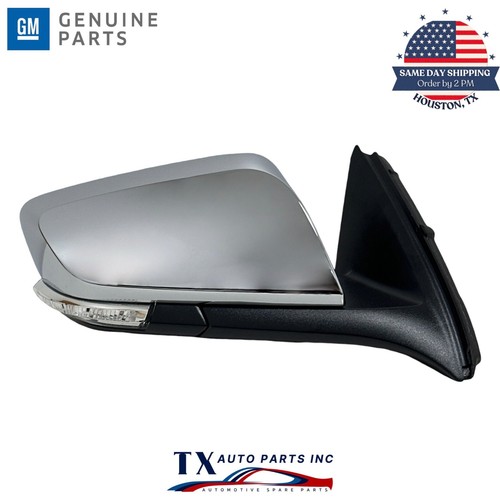 2014-2020 Chevrolet Impala Passenger Side Mirror with BSM Memory Chrome ...