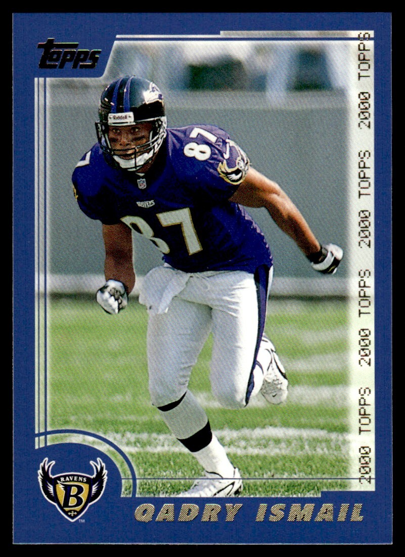 2000 Topps Qadry Ismail Baltimore Ravens #190 | eBay