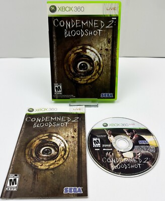 Condemned 2: Bloodshot (Microsoft Xbox 360, 2008) CIB *Mint Disc* | eBay