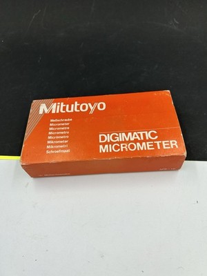 Mitutoyo 293-185-30 Electronic Digital Micrometer Quantumike Digimatic ...