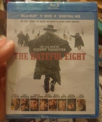 The Hateful Eight (Blu-ray + DVD + Digital HD, 2015) Quentin Tarantino ...