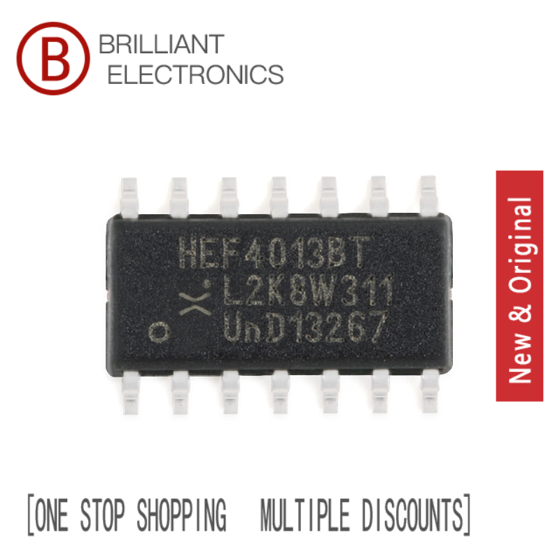 (10 Pcs)HEF4013BT,653 SOIC-14 Dual D-Type Flip-Flop SMD Logic Chip | eBay
