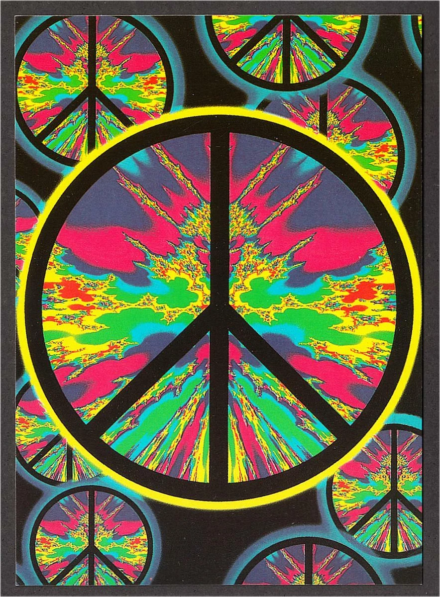 Psychedelic Peace Wallpaper