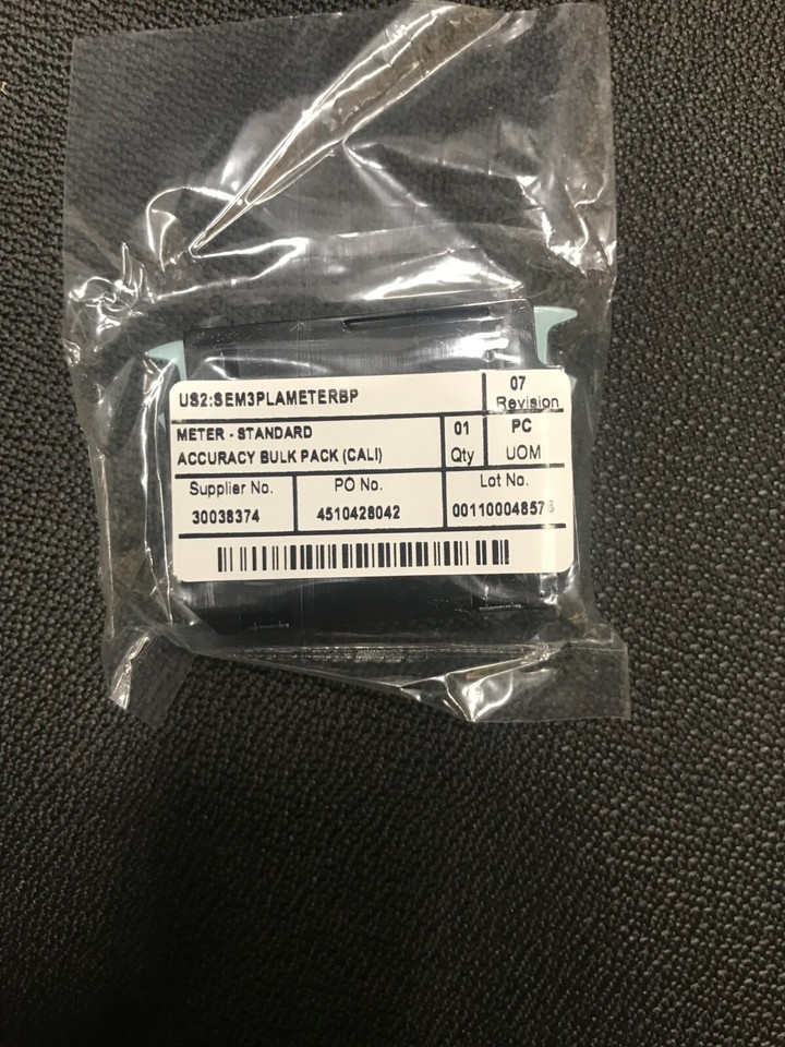 Siemens US2:SEM3PLAMETER Meter Module - New | eBay
