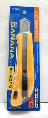 OLFA Multi Cutter Knife Banana Type AL / 18mm / 165B / BN-AL / Made in Japan | eBay
