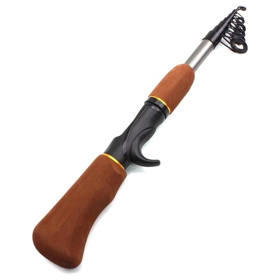 Adjustable Telescopic Fishing Rod Fishing Tackle Rotating Spinning ...