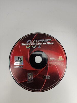 DISC ONLY 007 Tomorrow Never Dies (PlayStation 1 PS1, 1999) HEAVILY ...