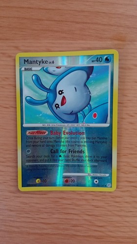 Mantyke 55/130 - Diamond & Pearl - Reverse Holo - Uncommon - *MINT ...