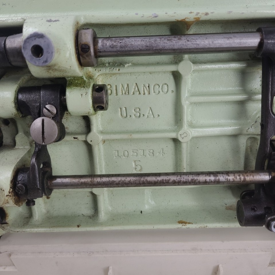 Vintage Green Singer 319w Sewing Machine With Case | eBay