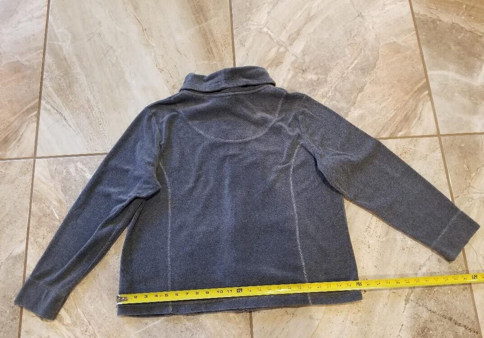 NWOT WHITE STAG WOMEN Gray Fleece JACKET SWEATER SIZE 2X NEW XXL 2 ...