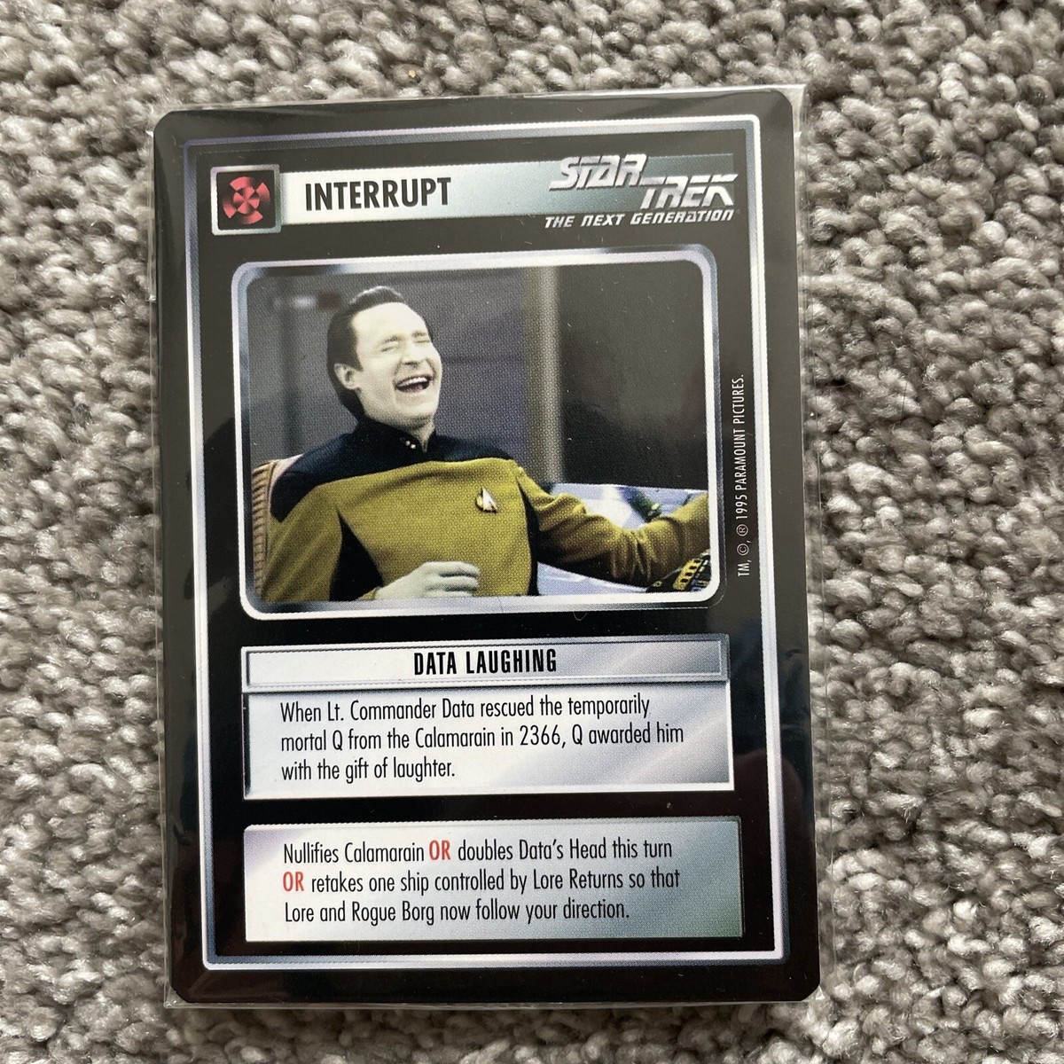 Star Trek Data Laughing