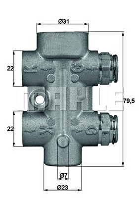 MAHLE Oil Cooling Thermostat For MERCEDES 05-14 1645010065 | eBay