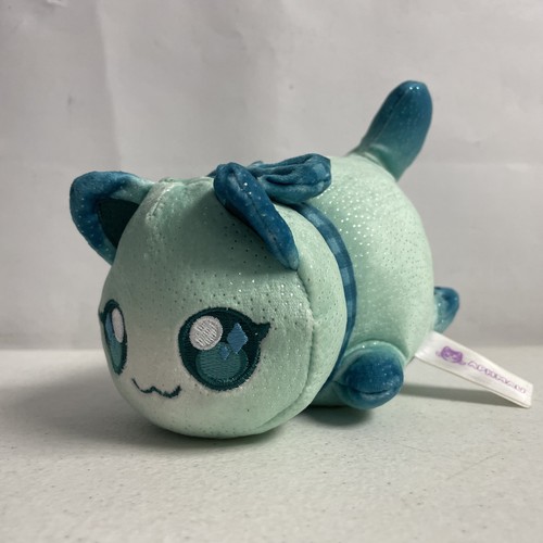 Aphmau MeeMeows Kim Cat 6" Plush Glitter Edition Series 6 Teal Green | eBay