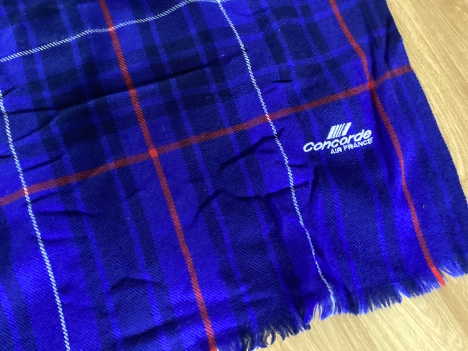 Original Air France Concorde Last Issue Inflight Wool Air France Logo ...