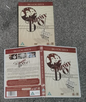 Bugsy Malone Sing-Along Edition Dvd Musical Family Film Movie 5060034576976 | eBay UK