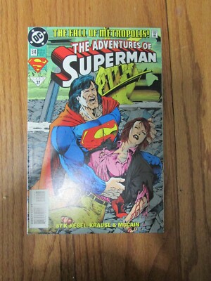 COMIC BOOK - DC COMICS - THE ADVENTURES OF SUPERMAN NO 514 JULY 1994 | eBay