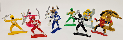 Bandai Mighty Morphin' Power Rangers PVC Lot of 10 Figures - NM ...