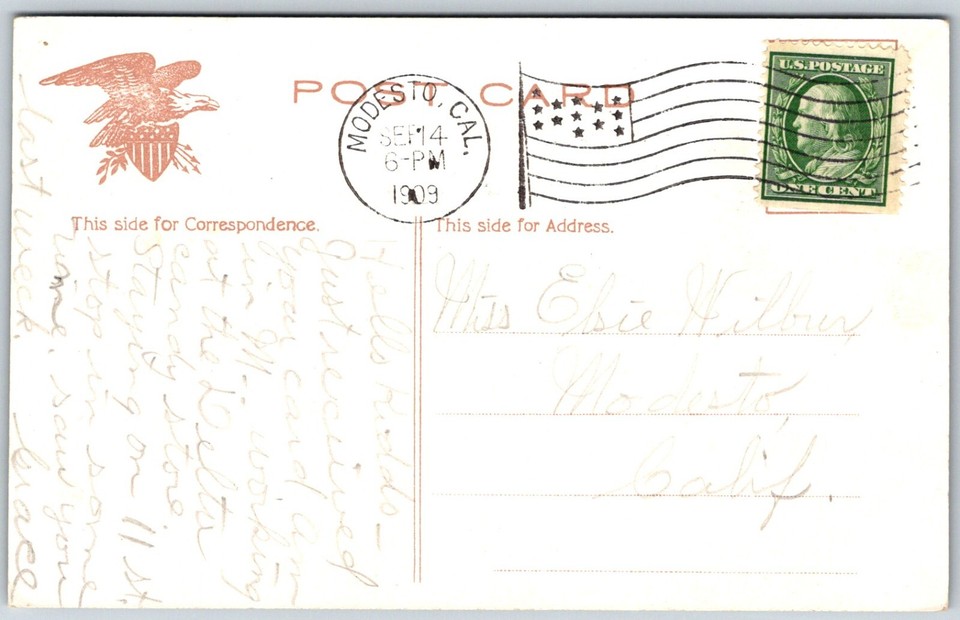 Postcard Cow Puncher And Bronco Cowboy Horse A28 | eBay