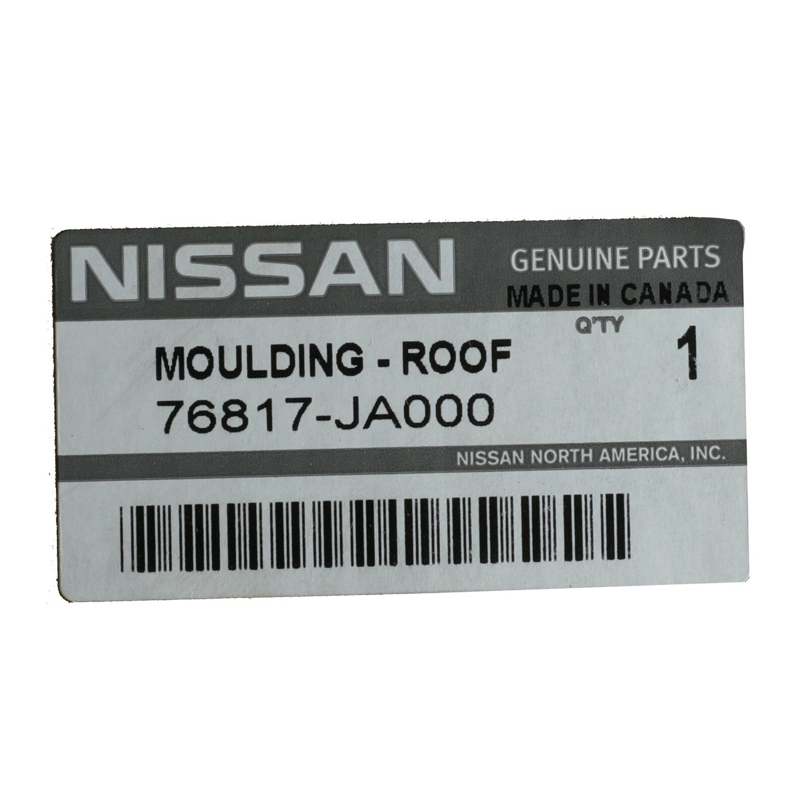 OEM GENUINE 2007-2012 Nissan Altima Left Roof Drip Moulding Trim NEW ...