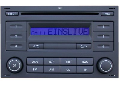 VW RCD 200 MP3 CD ORIGINAL RADIO VW TRANSPORTER T4 T5 POLO GOLF PASSAT ...