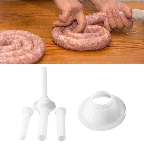 Meat Grinder Sausage Stuffer Filling Tubes Funnels Nozzles For Sausage ...