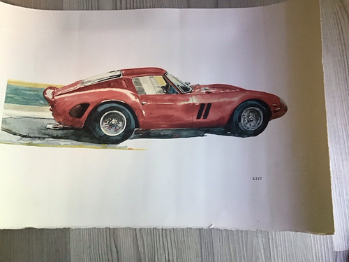 AUTOMOBILIA/FERRARI 250 GTO/CHUCK QUEENER/ENZO/MODENA/SCUDERIA | eBay