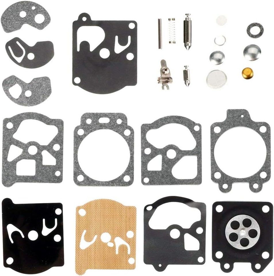 2X Carburetor Carb Repair Kit for Walbro WT309 WT310 WT324 WT379 Poulan ...