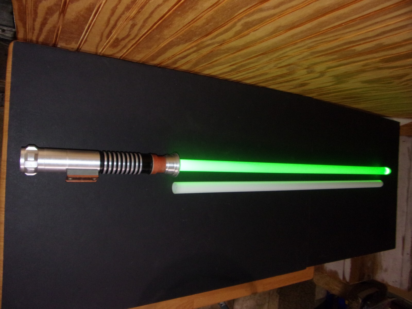 RARE Metal 2007 LUCASFILM LUKE SKYWALKER ROTJ FORCE FX LIGHTSABER NO ...