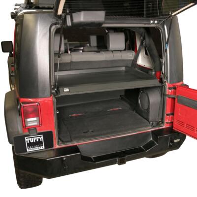 Tuffy Security Products Fits Jeep Deluxe Cargo Area Security Enclosure ...