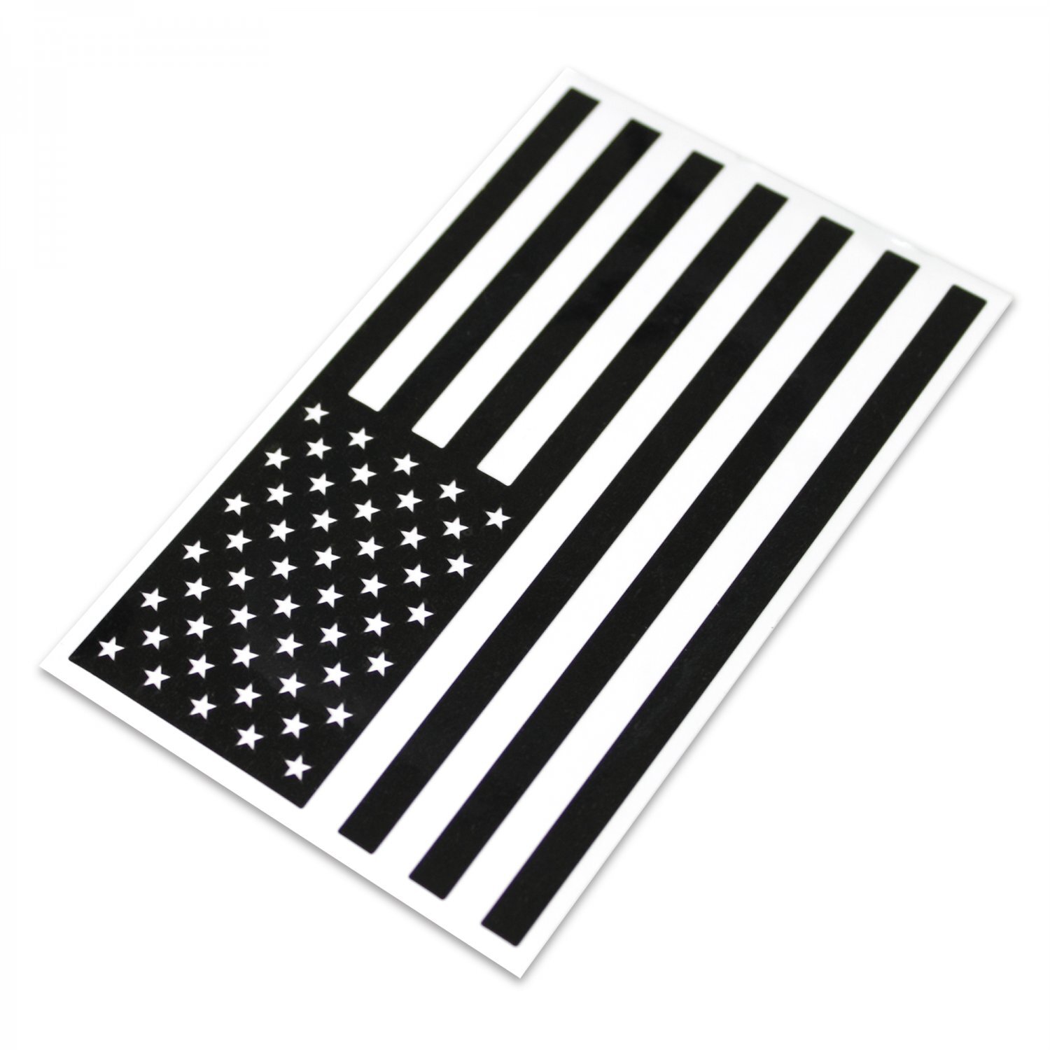 2x Black Tactical American Military Flag Decal USA 5x3 in fits Jeep 4X4 ...