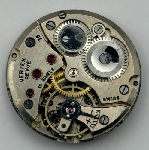 Vertex Revue 78 Watch Movement Ladies Running Manual Wind Vintage Parts ...