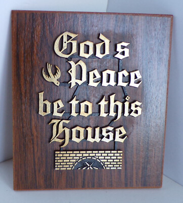 Plates & Plaques - Plaque God's