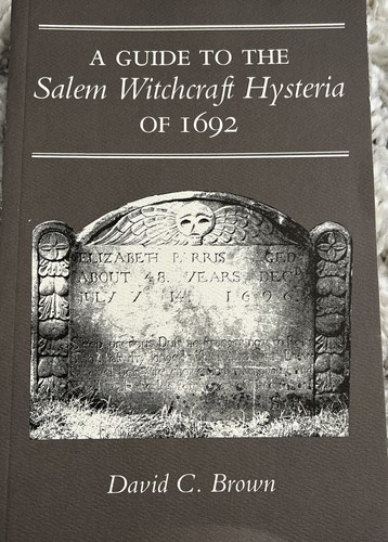 A Guide to the Salem Witchcraft Hysteria of 1692 Paperback Book 132 ...
