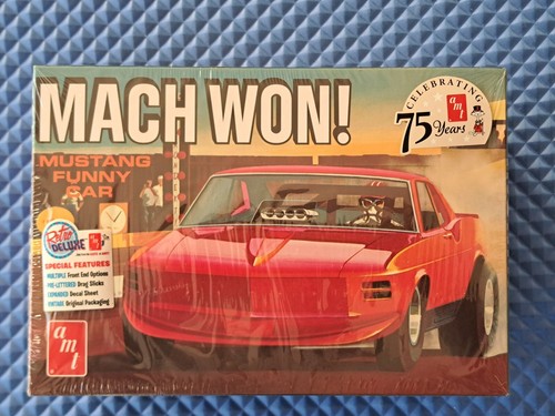 AMT 1/25 1970 Ford Mustang FC Mach Won Plastic Model Kit AMT1455 | eBay