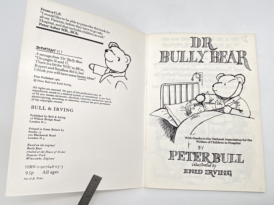 Bully Bear Lot of 5 Peter Bull Enid Irving Great Britain Books | eBay