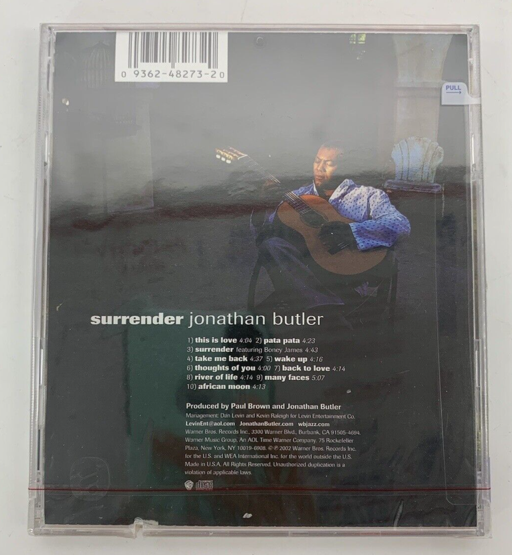 Surrender by Jonathan Butler (CD, Jun-2002, Warner Bros.) for sale ...