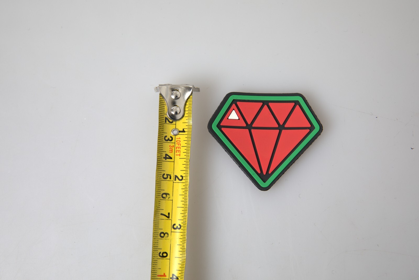 DOLCE & GABBANA Patch Red Green Diamond PVC Sticky for Sneakers ...