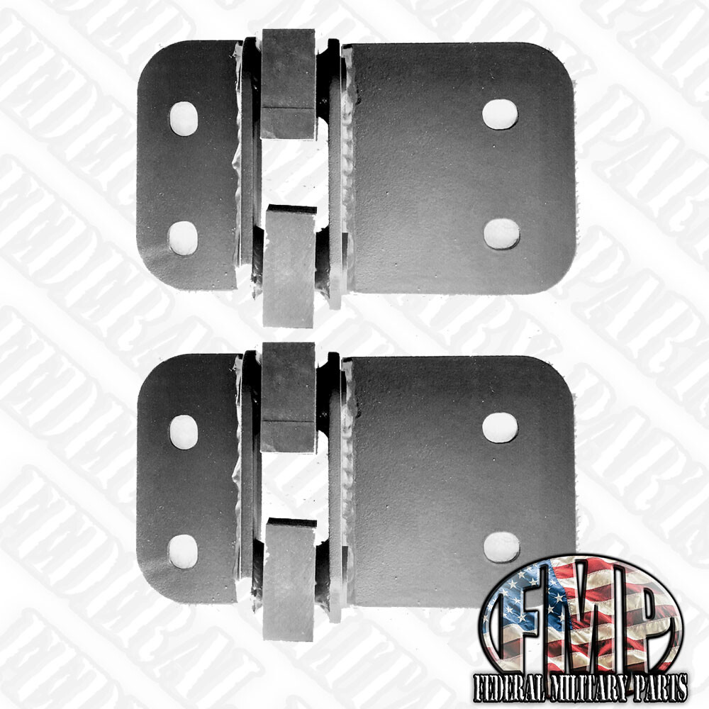 M998 H1 LUVERNE H15-GGB BRUSH GUARD MOUNTING BRACKETS + RUBBER BUFFERS ...