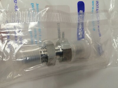 TKF VCR Bulkhead Union, 1/4" MVCR X 1/4" MVCR (Similar SS-4-VCR-61S ...