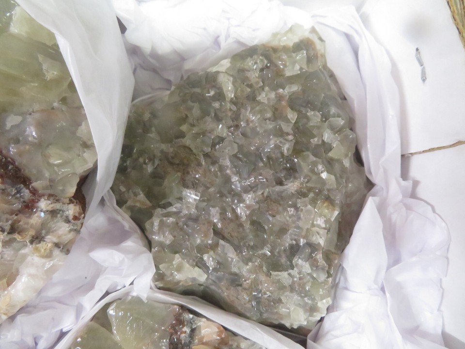 5 Piece Multi Colored Calcite Specimen Flat - Mexico | eBay