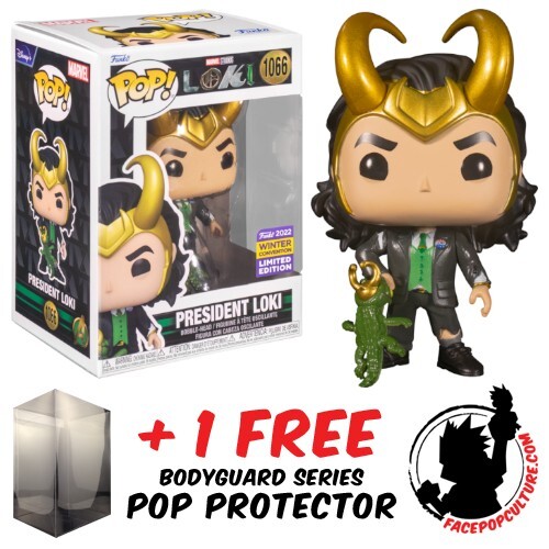FUNKO POP VINYL MARVEL LOKI PRESIDENT LOKI #1066 WINTER CON 2022 ...